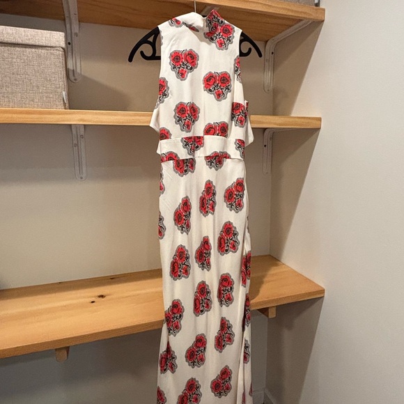 Alexander McQueen | Dresses | Alexander Mcqueen Silk Poppy Print Dress ...